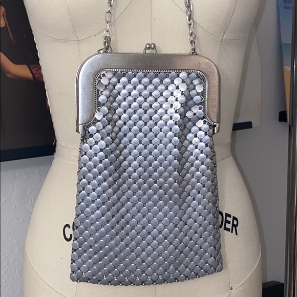 Whiting & Davis | Bags | Vintage Whiting Davis Metal Chainmail Bag ...
